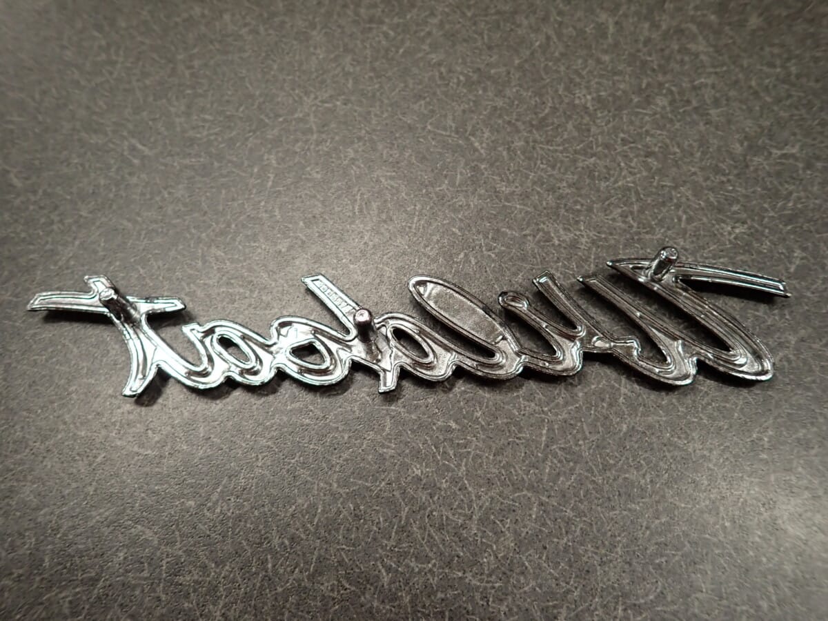 1965 Buick Wildcat Rear Quarter / Trunk Script Emblem 65 “Wildcat ...
